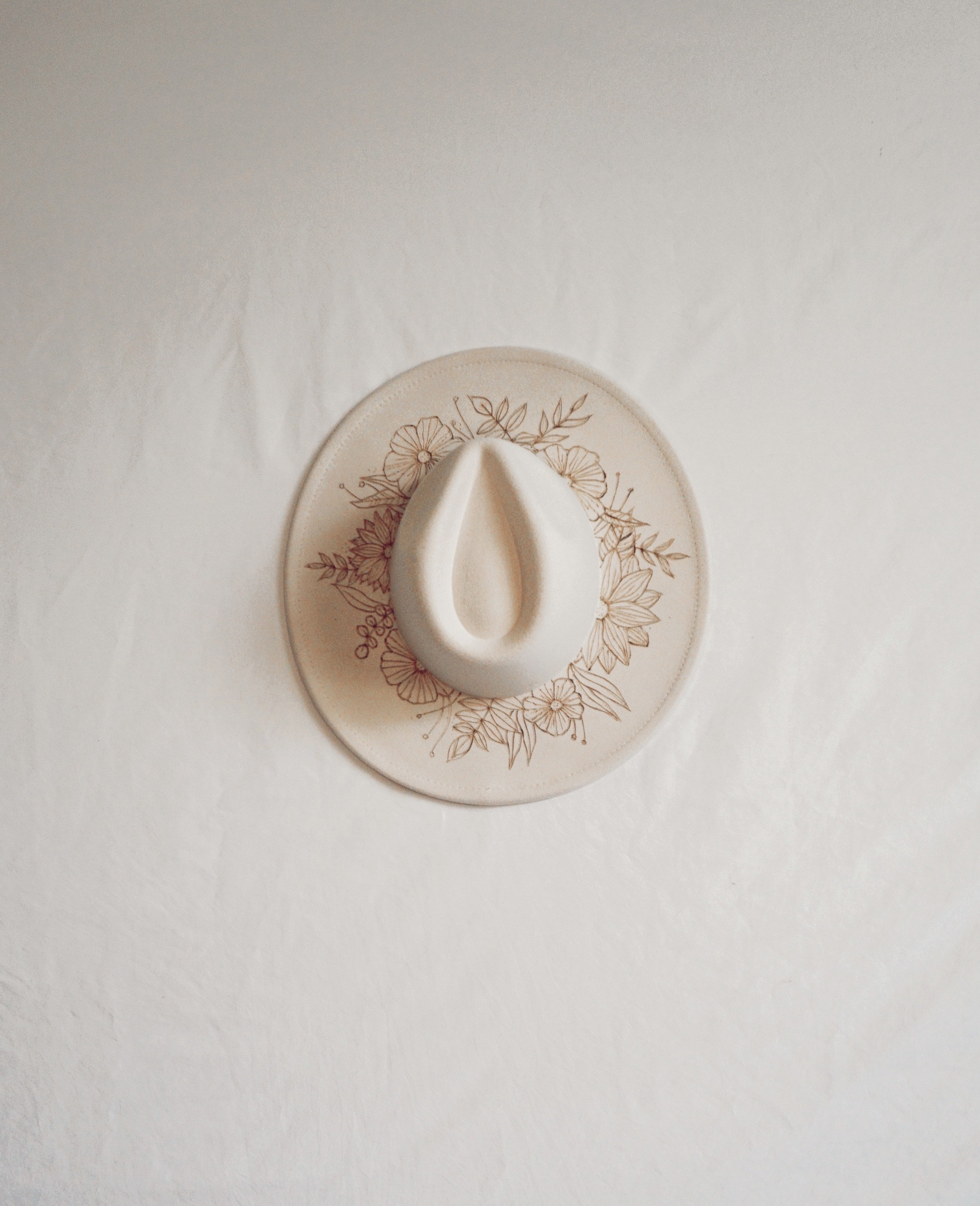 Burned Western Hat Charlie - Etsy