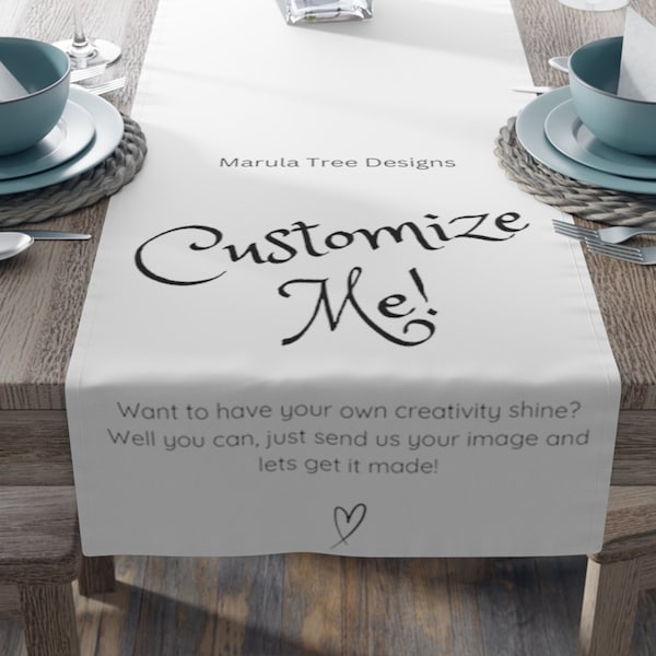 Personalized Tablecloth With Logo - Etsy
