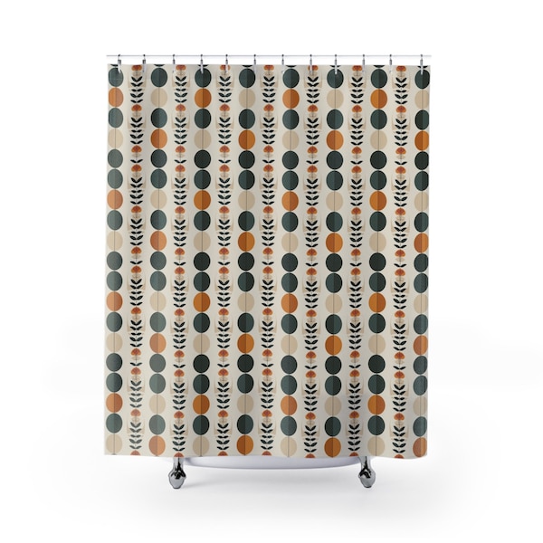 Rust Shower Curtain - Etsy