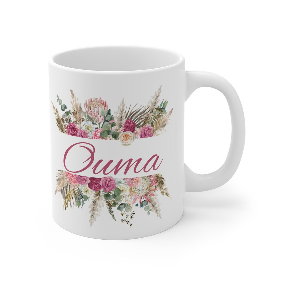 OUMA PROTEA FLOWER Mug Suikerbos Mug for Ouma South Africa - Etsy