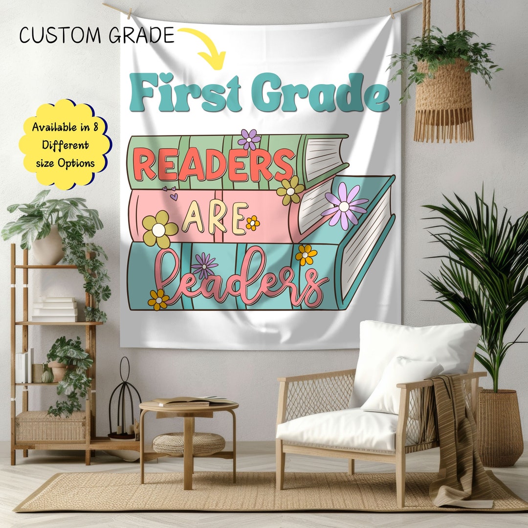 Readers Are Leaders Teacher Wall Sign, Elementary Teacher Classroom ...