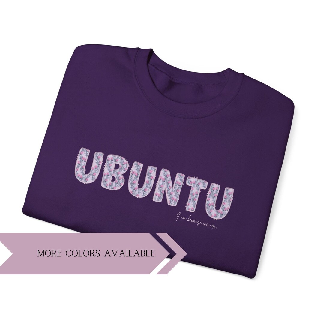 South African Ubuntu Sweatshirt, South Africa Crewneck Sweatshirt ...
