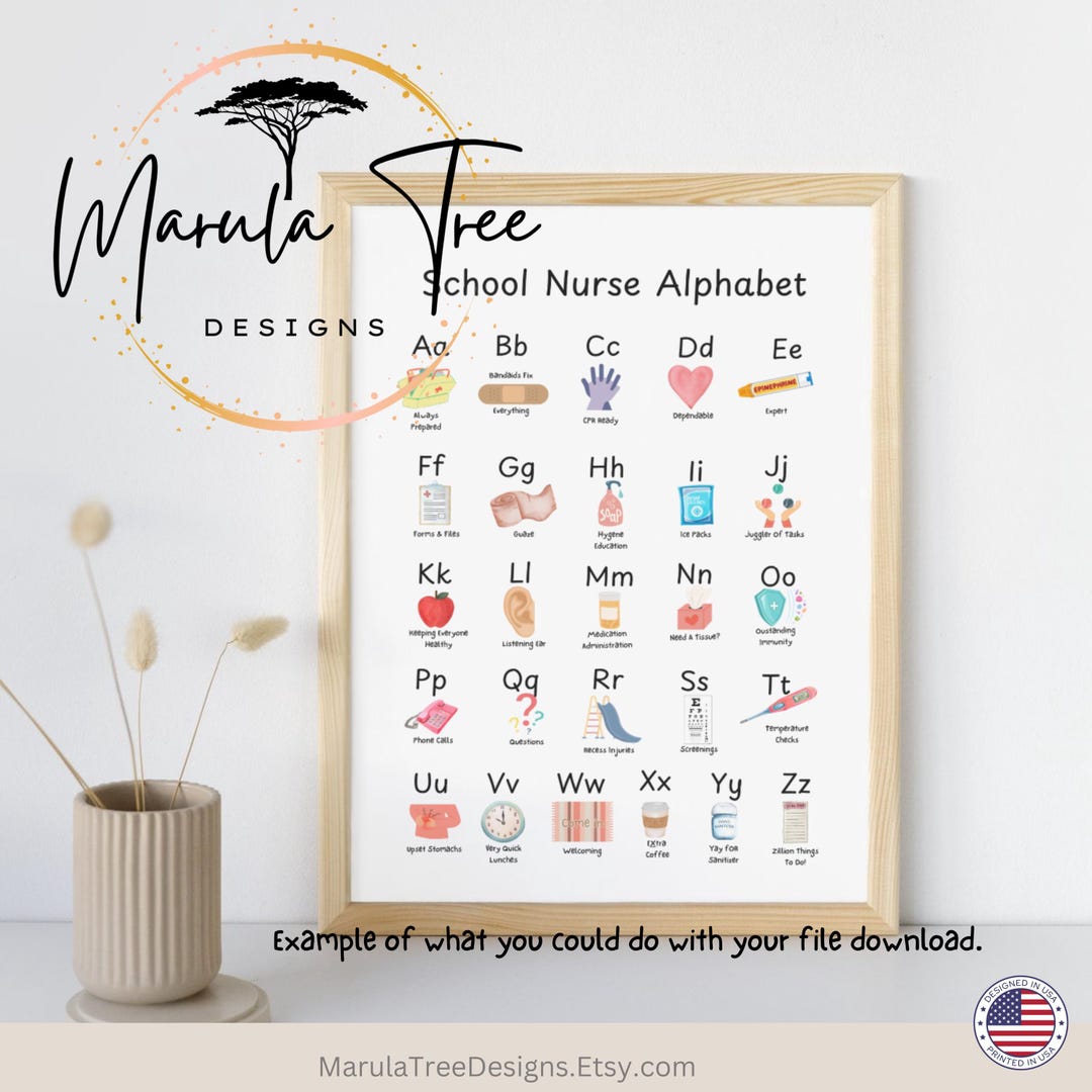 School Nurse Png, School Nurse Alphabet File, School Nurse Poster ...