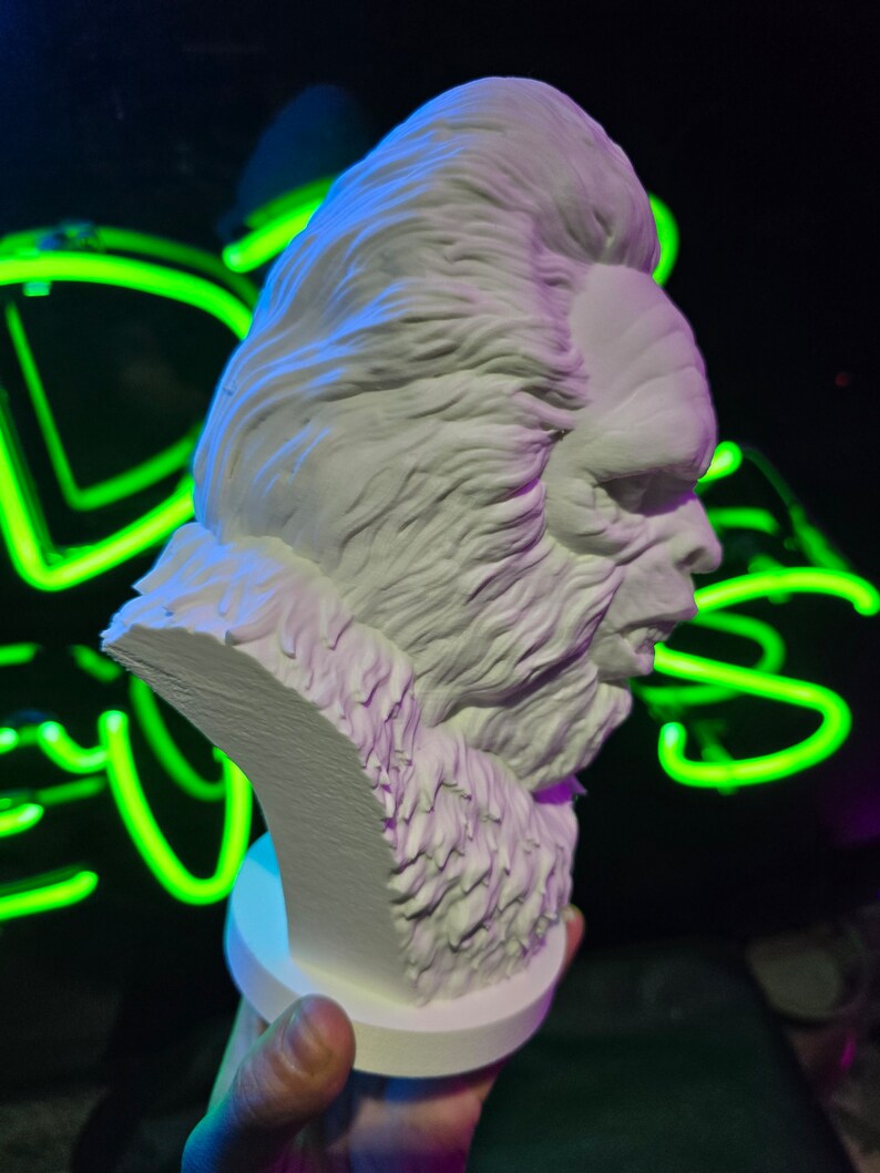 Bigfoot Statue With Teeth Blank Bust for Painting No Logo - Etsy UK