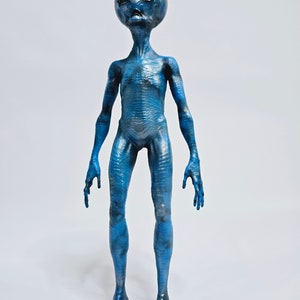 Explore the Unknown With Our Awe-inspiring Full Size Alien Figurine ...
