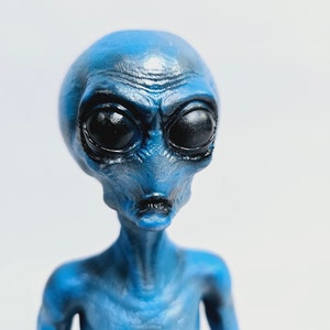 Explore the Unknown With Our Awe-inspiring Full Size Alien Figurine ...