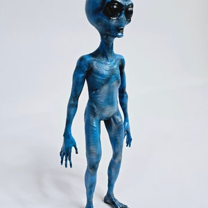 Explore the Unknown With Our Awe-inspiring Full Size Alien Figurine ...