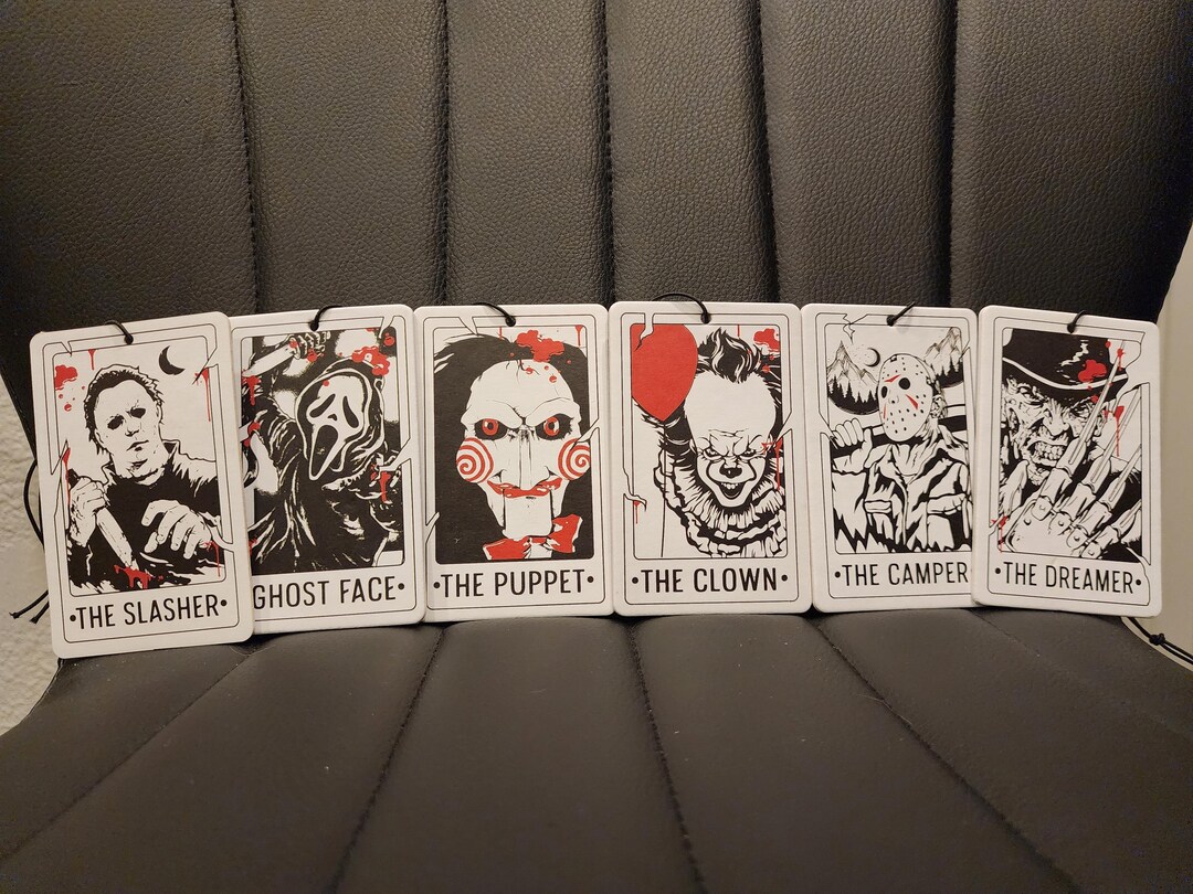Horror Tarot Card Air Freshener - Etsy