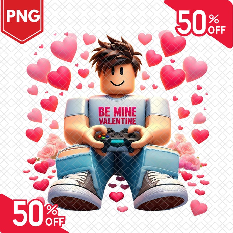 Happy Valentines Roblox - Etsy