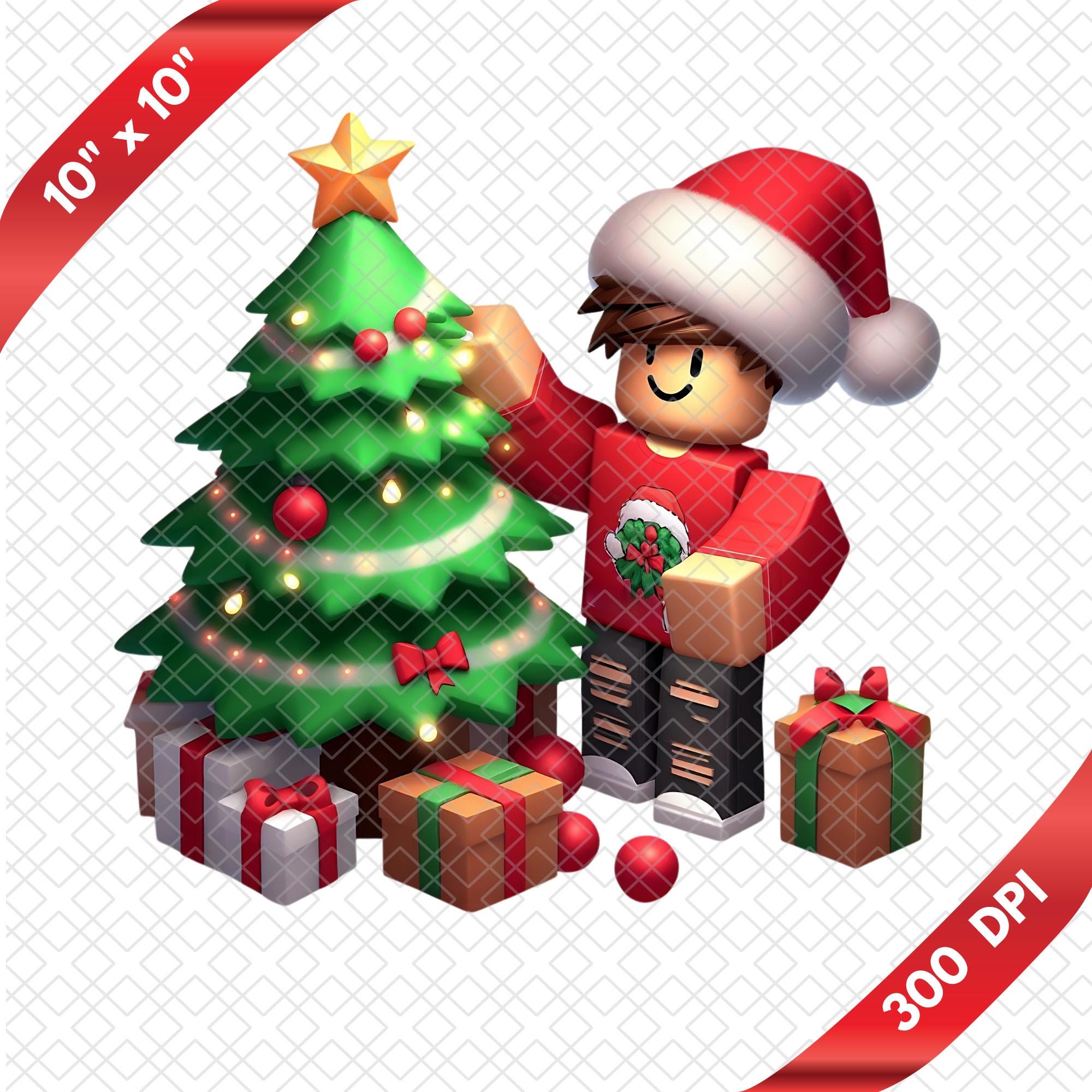 Roblox Christmas Png,roblox Png, Gamer Christmas Png,christmas Roblox ...