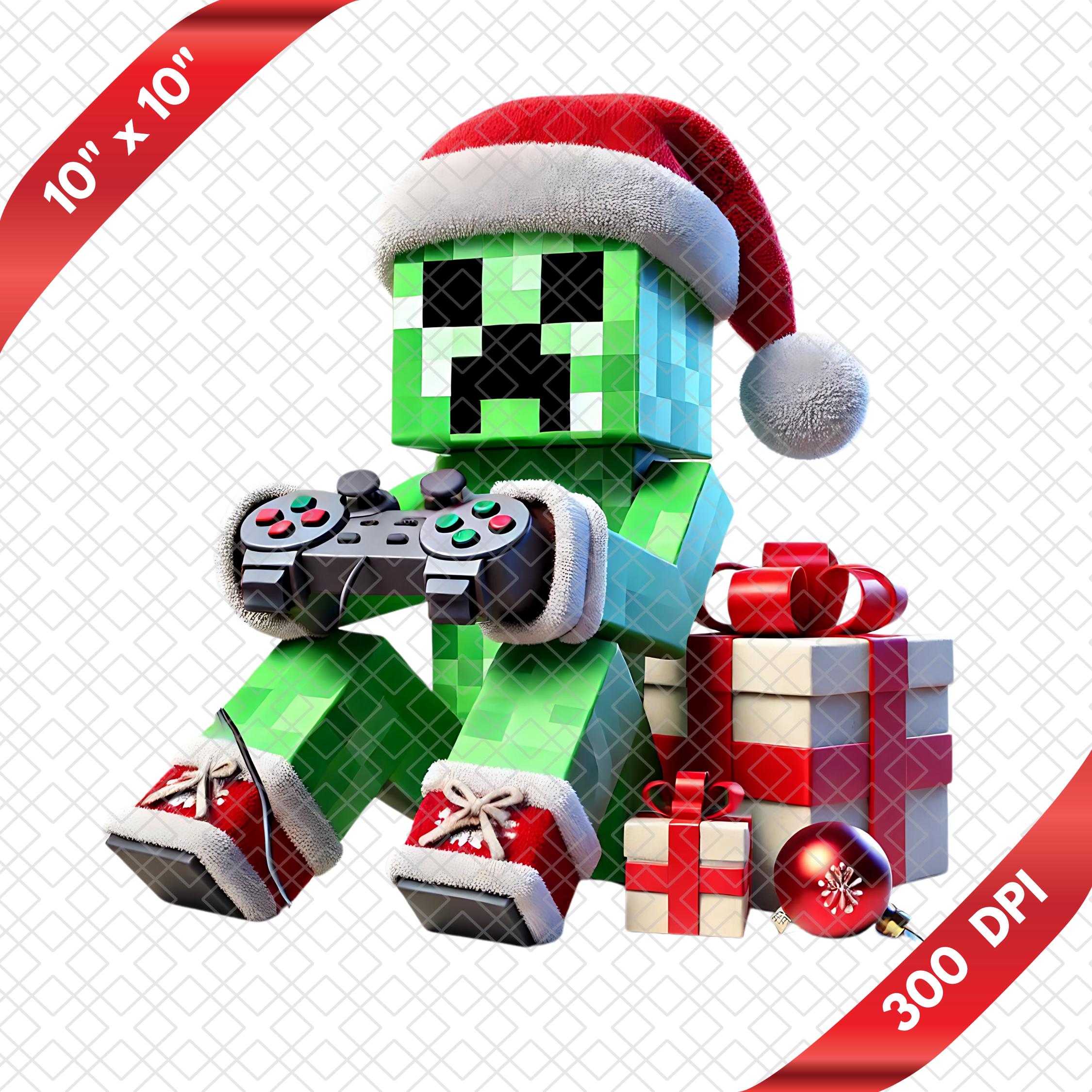 Minecrafter Christmas Png,creeper Christmas Png,minecraft Christmas Png ...