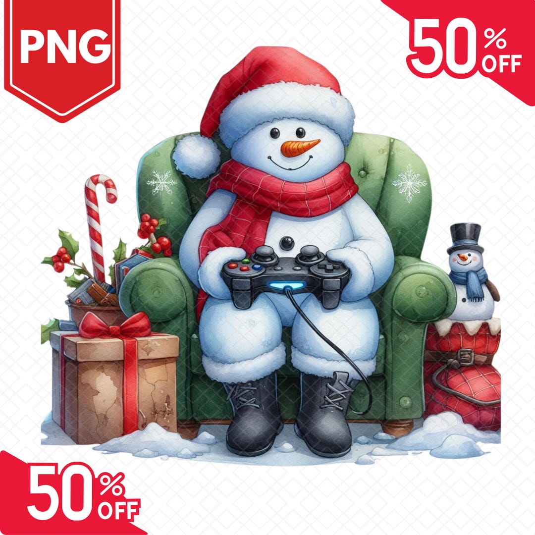 Christmas Gamer Png,gamer Christmas Game Controller Png Sublimation ...