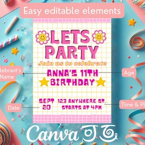 Birthday Patch, Patch Party Invitation, Patch Birthday, Patch Letter ...