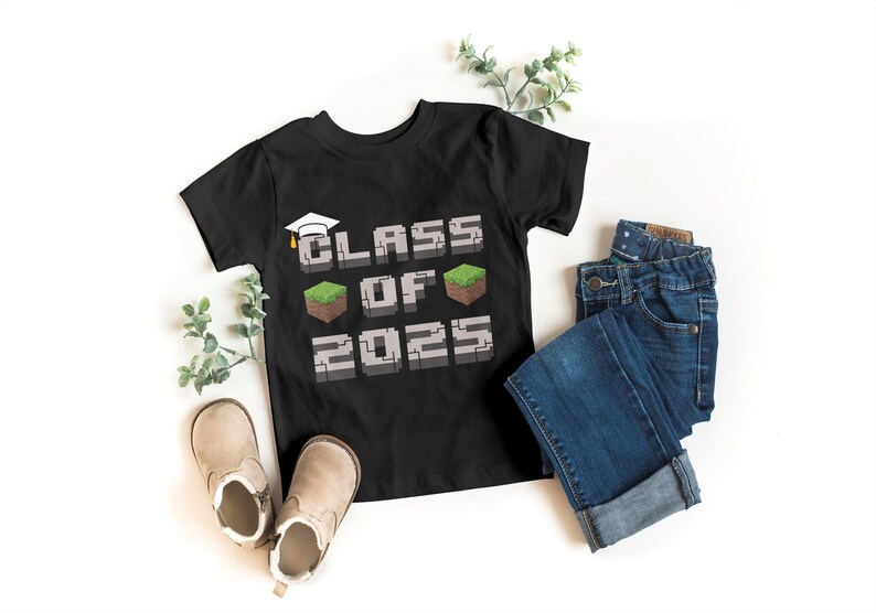 Minecrafter Graduation Png, Class of 2025 Graduation Png,gamer ...