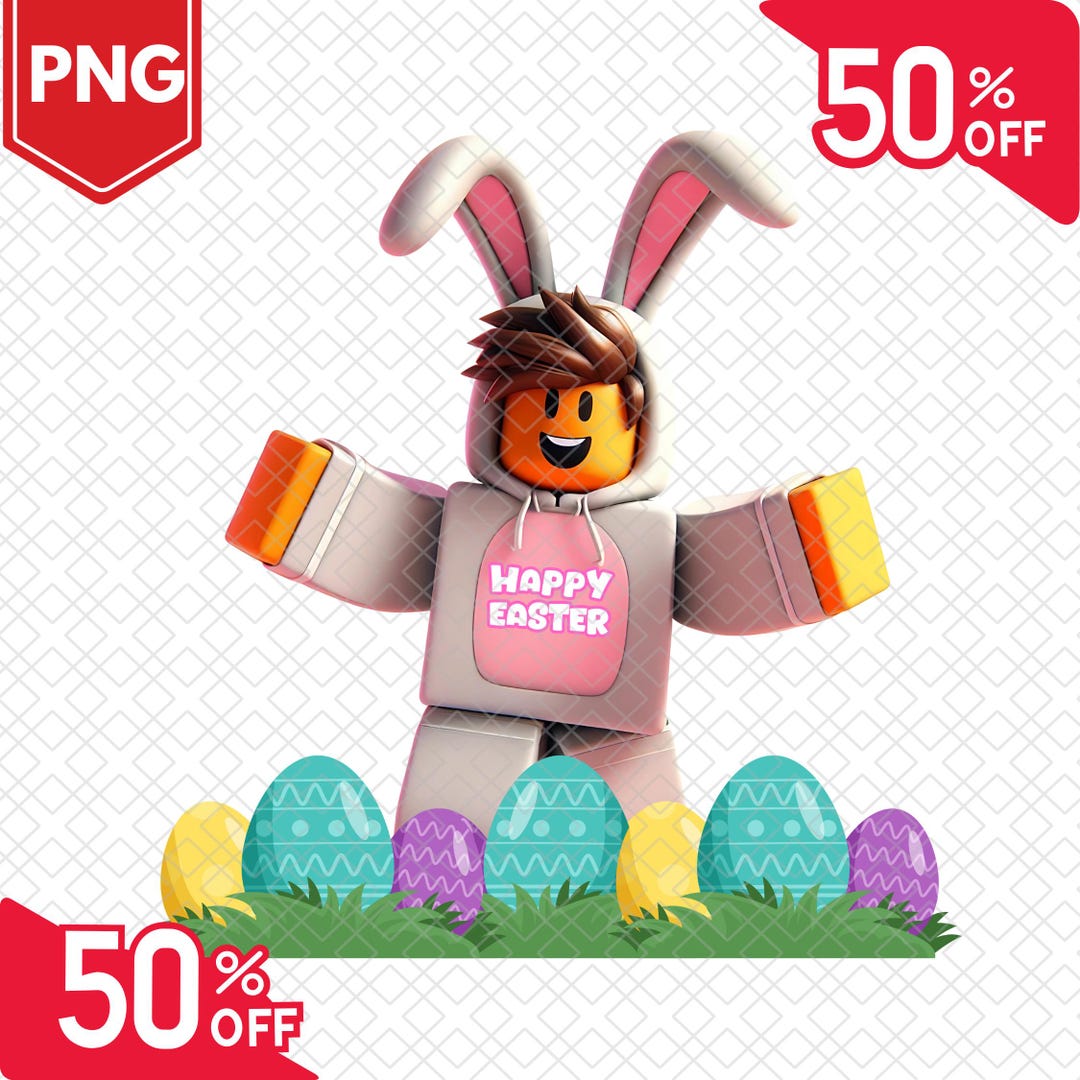 Blocky Game Easter, Blocky Game Easter Png,easter Gamer Png, Easter Png ...