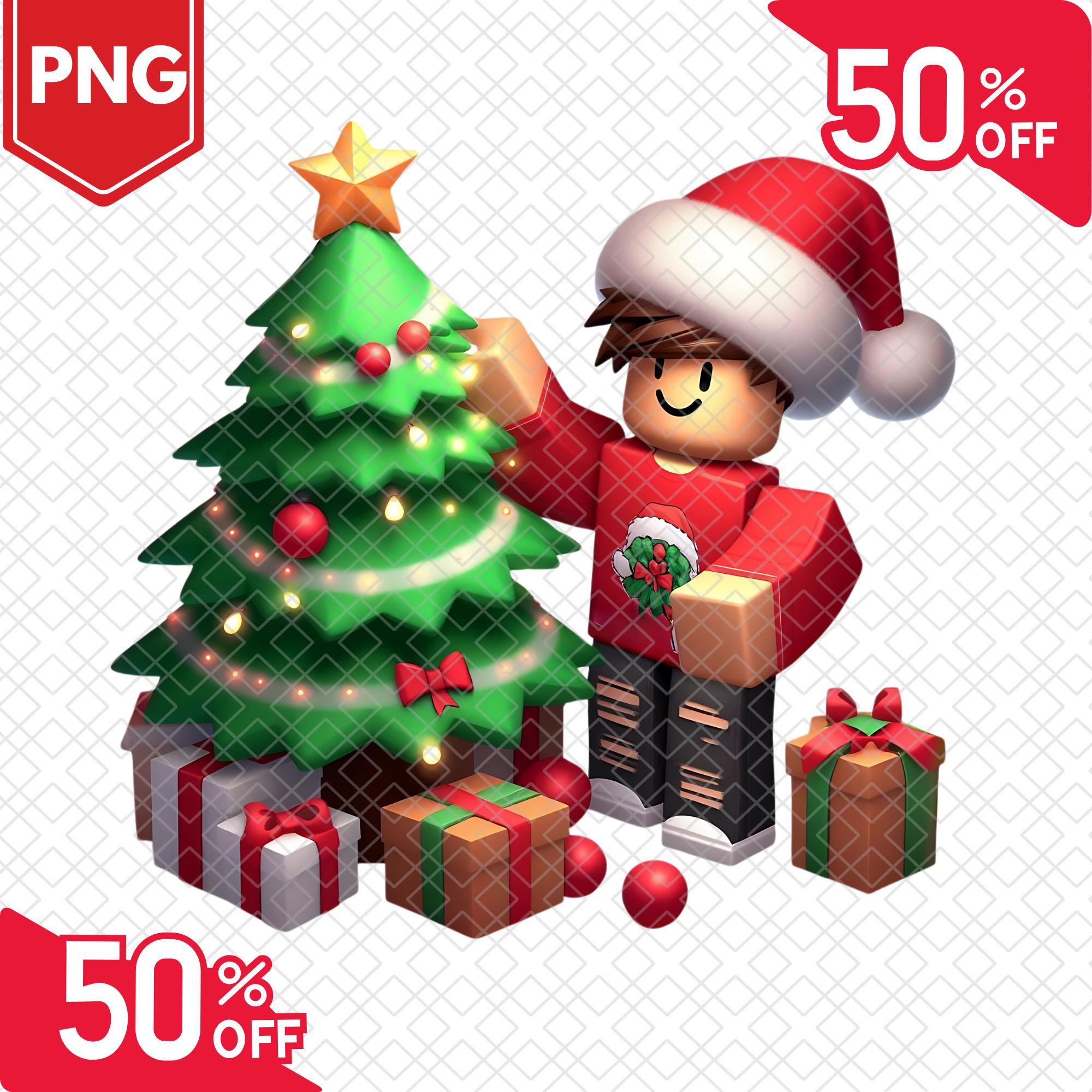 Roblox Christmas Png,roblox Png, Gamer Christmas Png,christmas Roblox ...