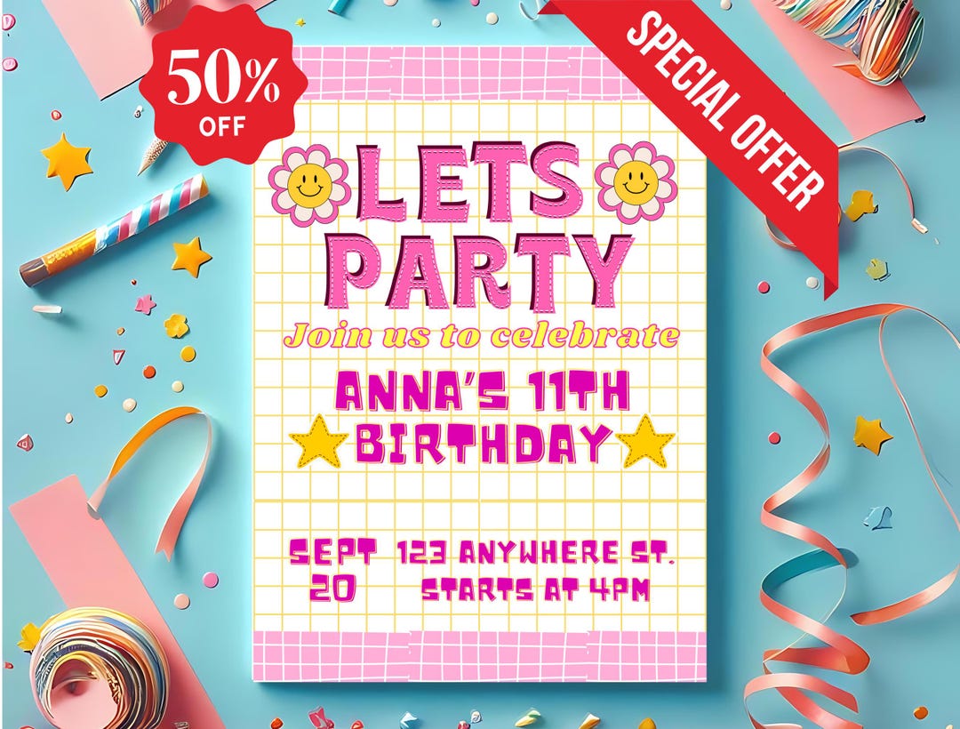 Birthday Patch, Patch Party Invitation, Patch Birthday, Patch Letter ...