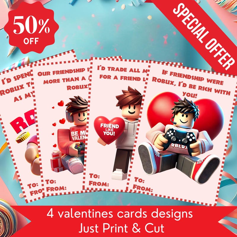 Roblox Card - Etsy