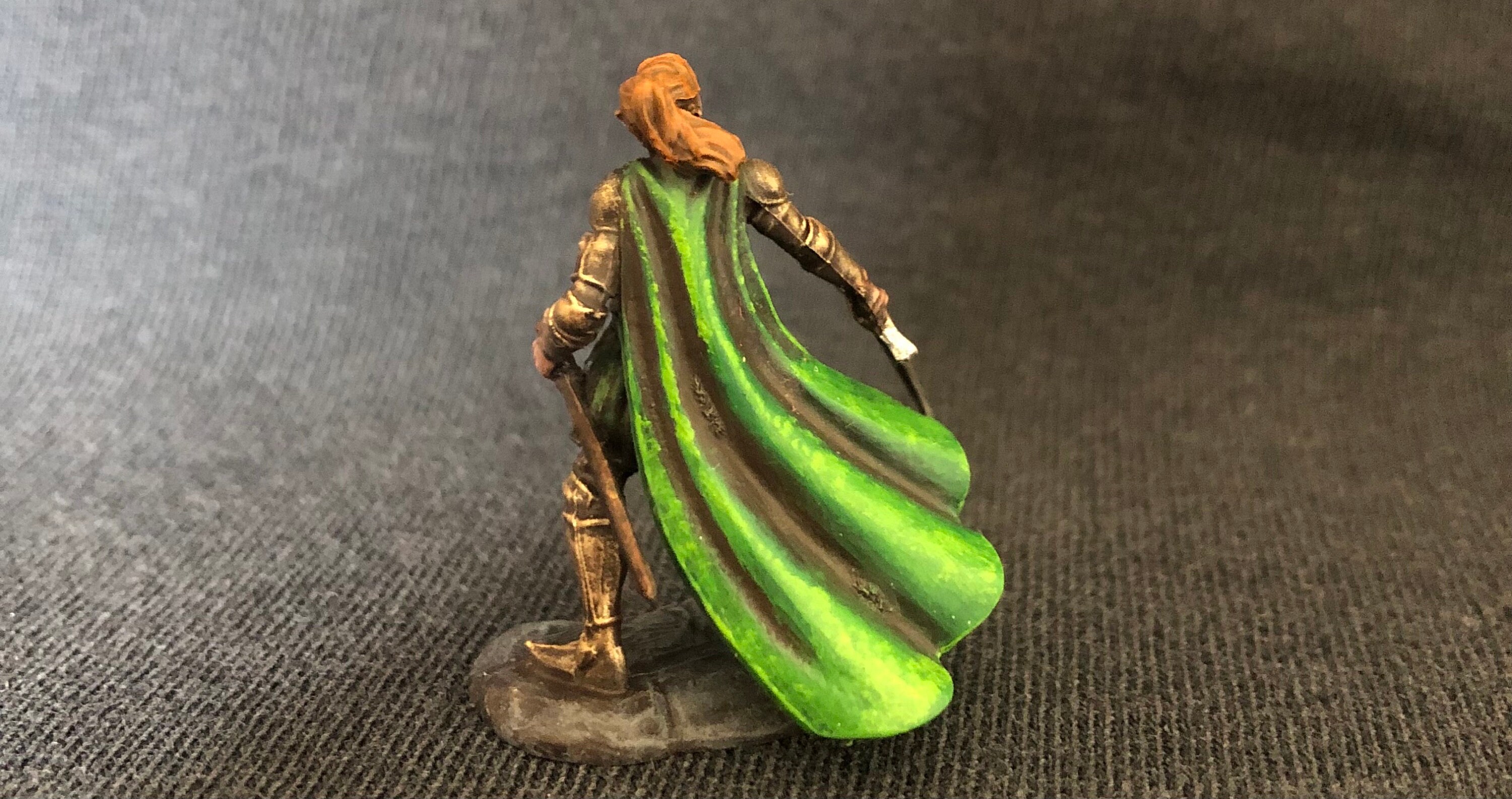 Female Half-elf Fighter, Paladin : Hand Painted Dungeons and Dragons ...