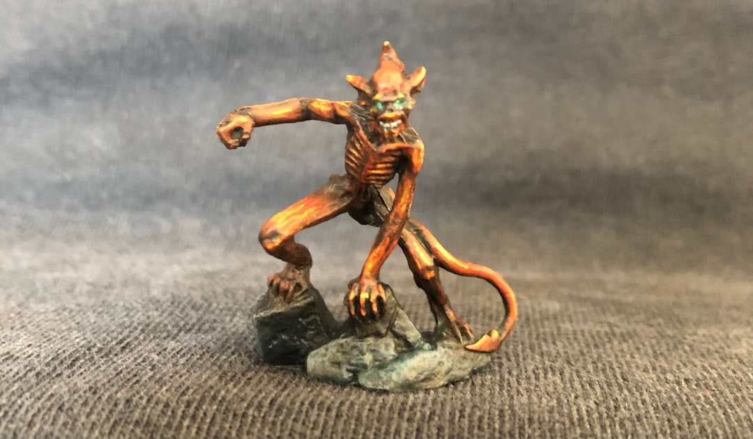 Devil, Fiend, Babau: Hand Painted Dungeons and Dragons Miniature, D&D ...