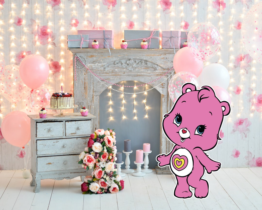 Bear Cutout Big Decor Cute Bears Party Decorations Pink - Etsy