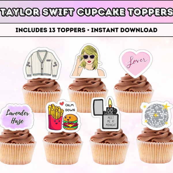 Swiftie Cake Topper - Etsy