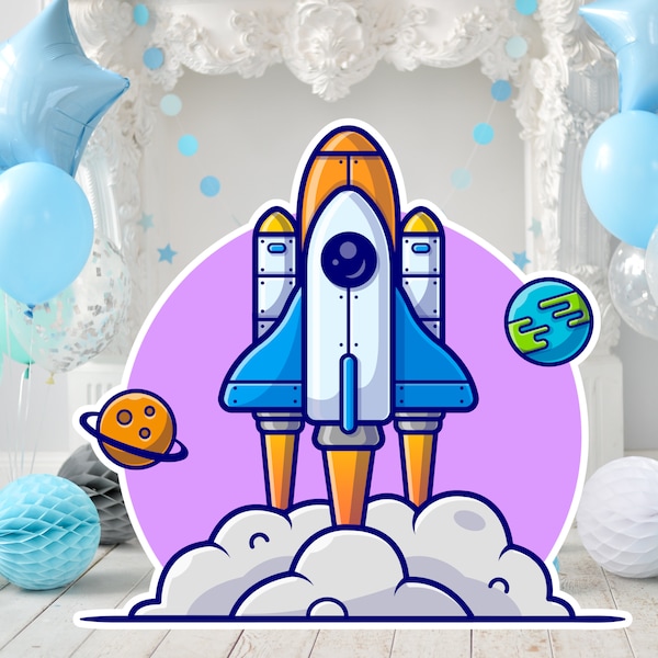 Spaceship Cutout - Etsy