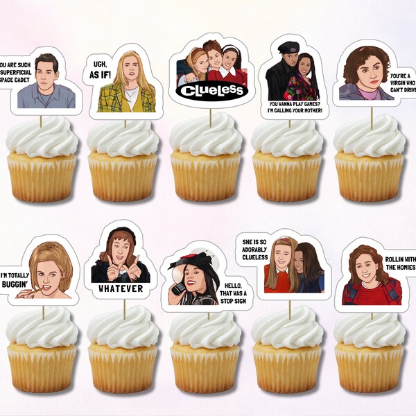 Clueless Stickers - Etsy