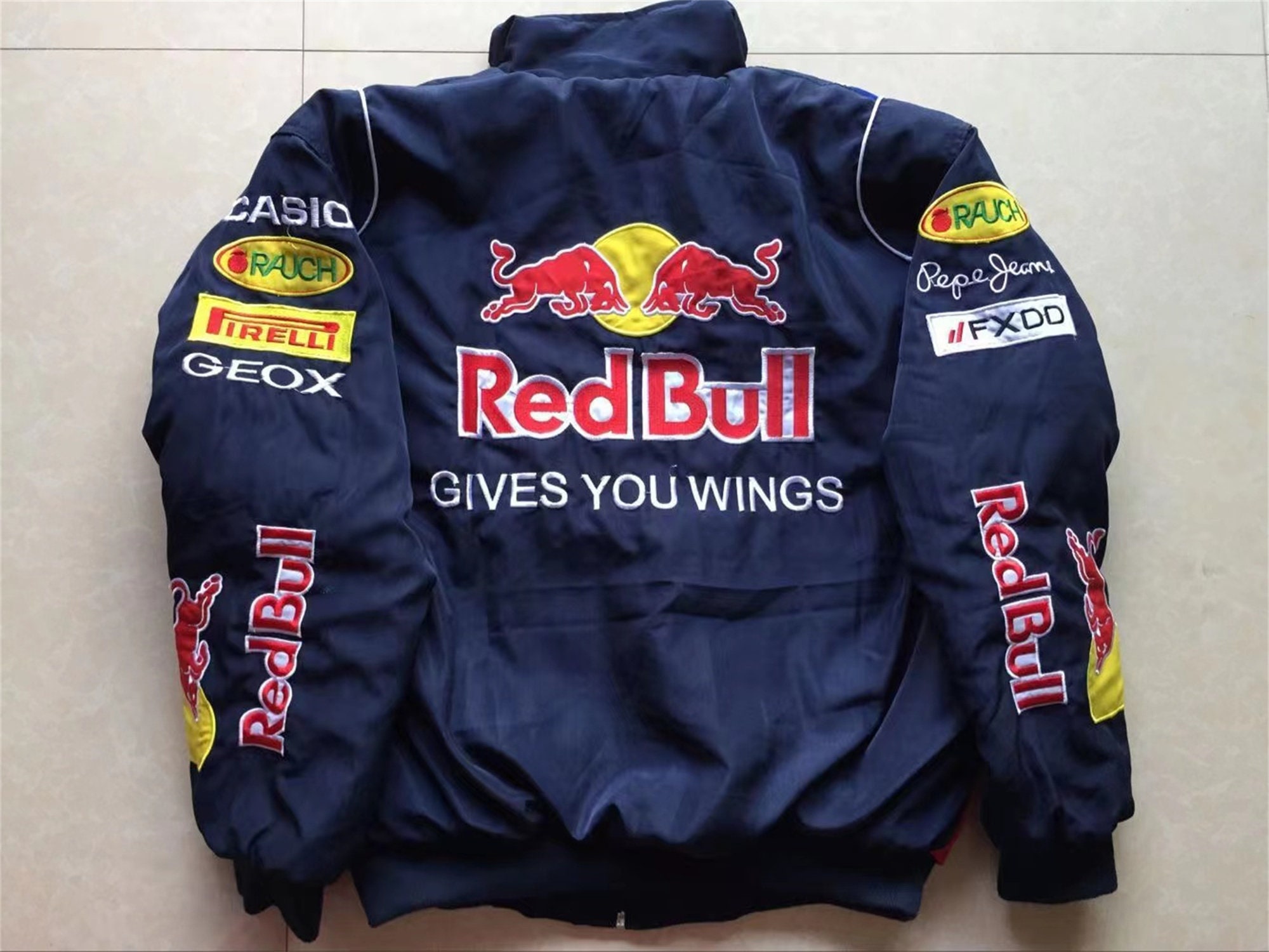 Red Bull F1 Racing Jacket Red.bull Racing Jacket - Etsy UK