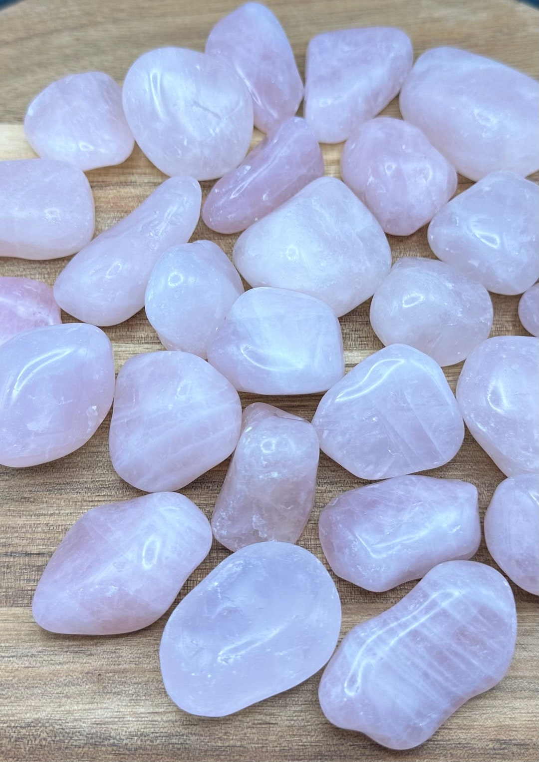 Tumbled Rose Quartz | Stone of Love | Rose Quartz Tumbles | Rose Quartz ...