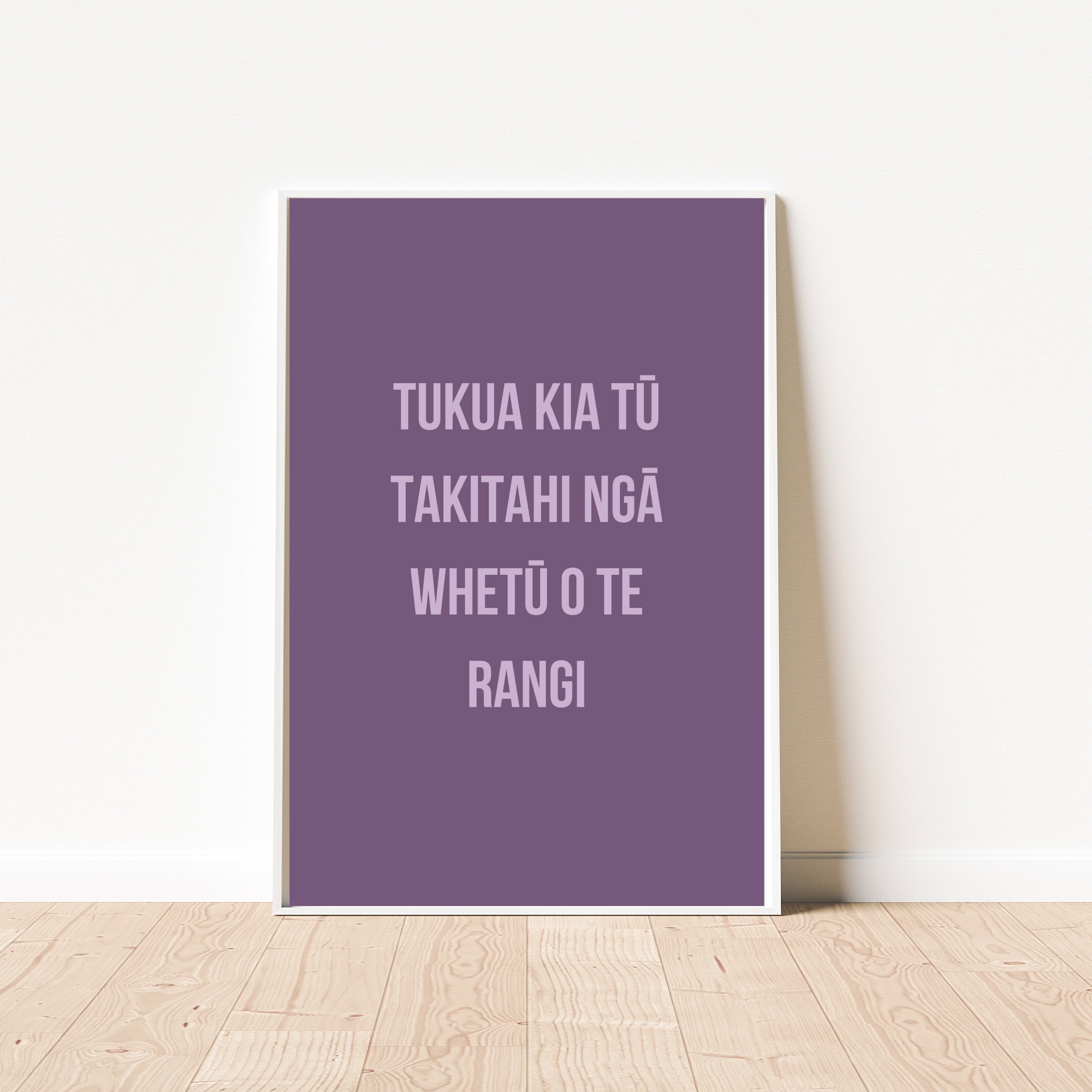 Matariki Whakatuaki Māori Proverb Wall Art - Digital Print - Etsy