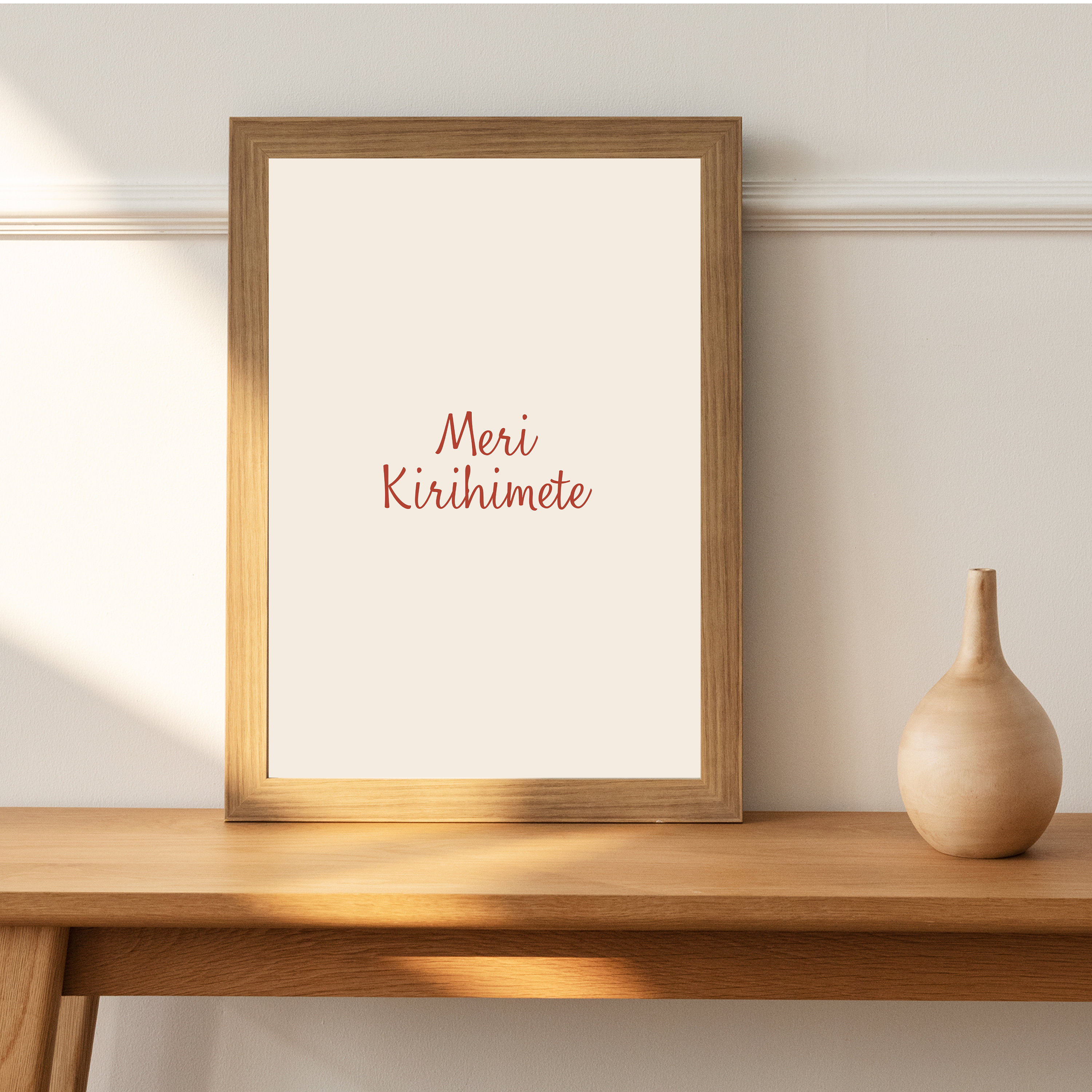 Meri Kirihimete Te Reo Māori Wall Art - Etsy