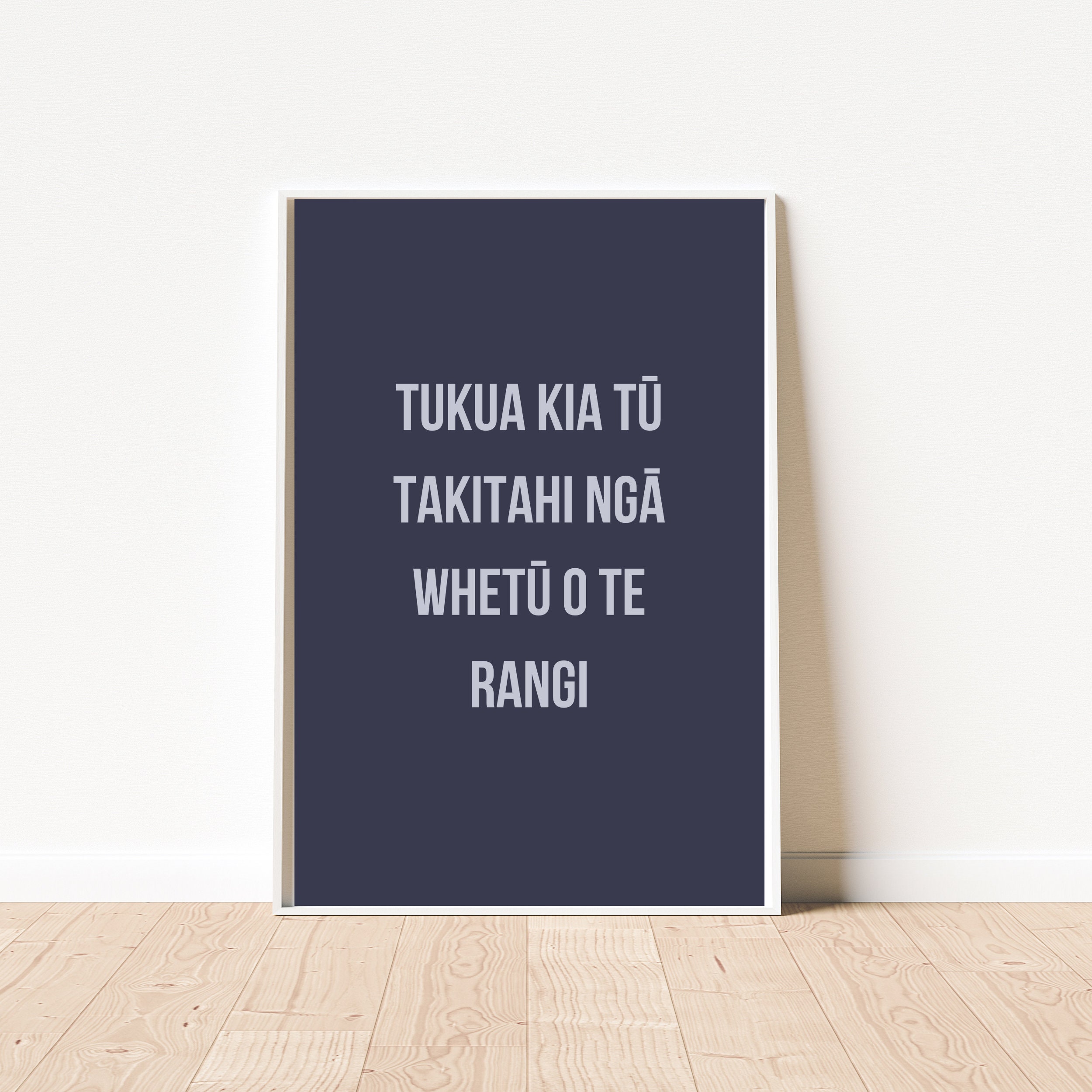 Matariki Whakatuaki Māori Proverb Wall Art - Digital Print - Etsy