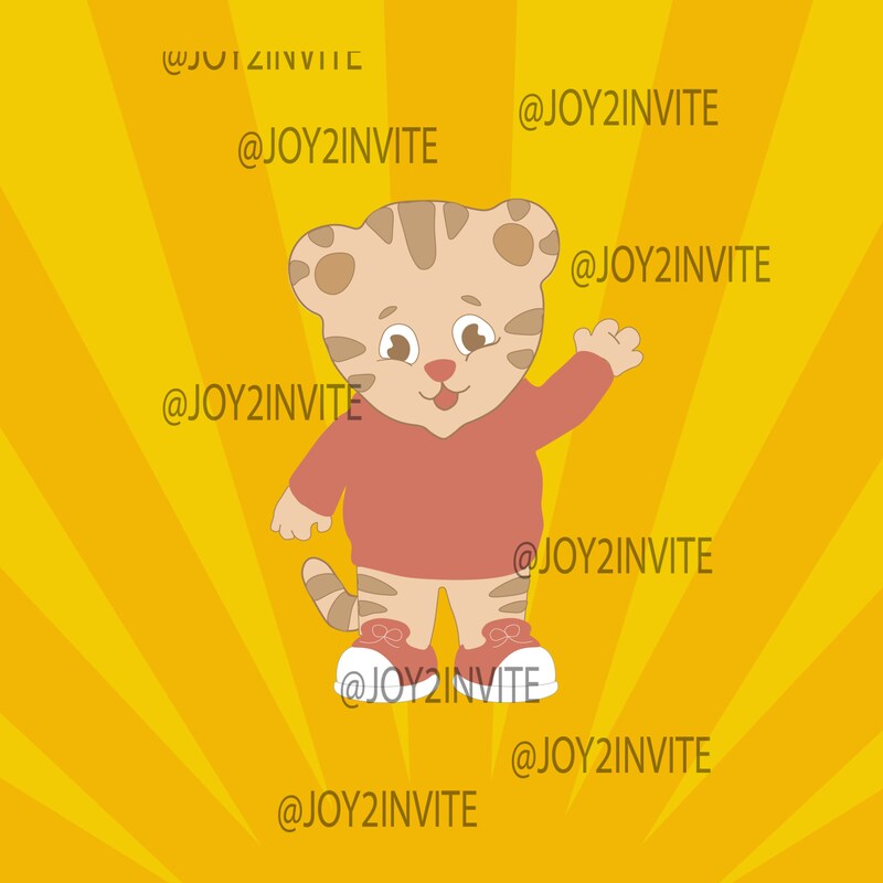 Daniel Tiger - Etsy