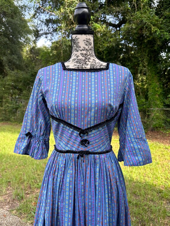1950’s cotton prairie dress by Candy Jones California - Gem