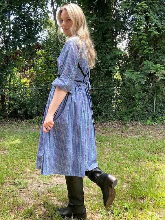 1950’s cotton prairie dress by Candy Jones California - Gem