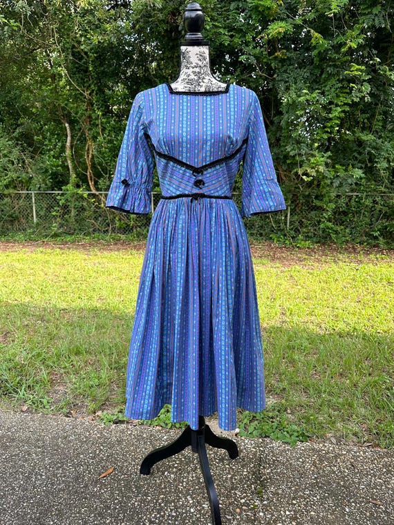 1950’s cotton prairie dress by Candy Jones California - Gem