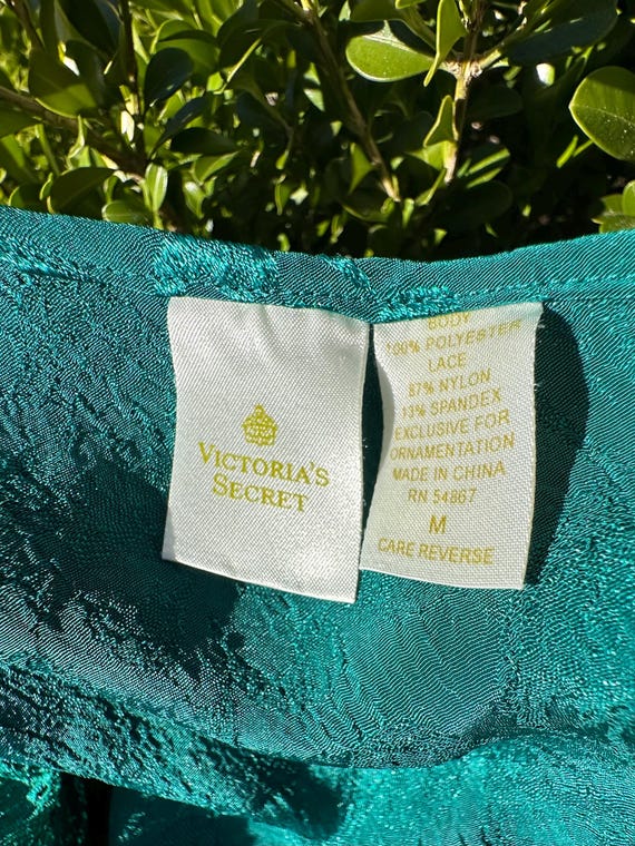 Vintage 1980’s Victoria’s Secret Crown Label Emerald … - Gem