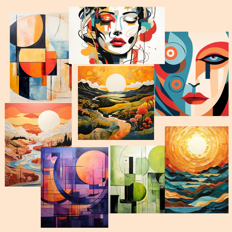 50 Mega Bundle Wall Art Boho Wall Art Eclectic Print Set Eclectic Set ...