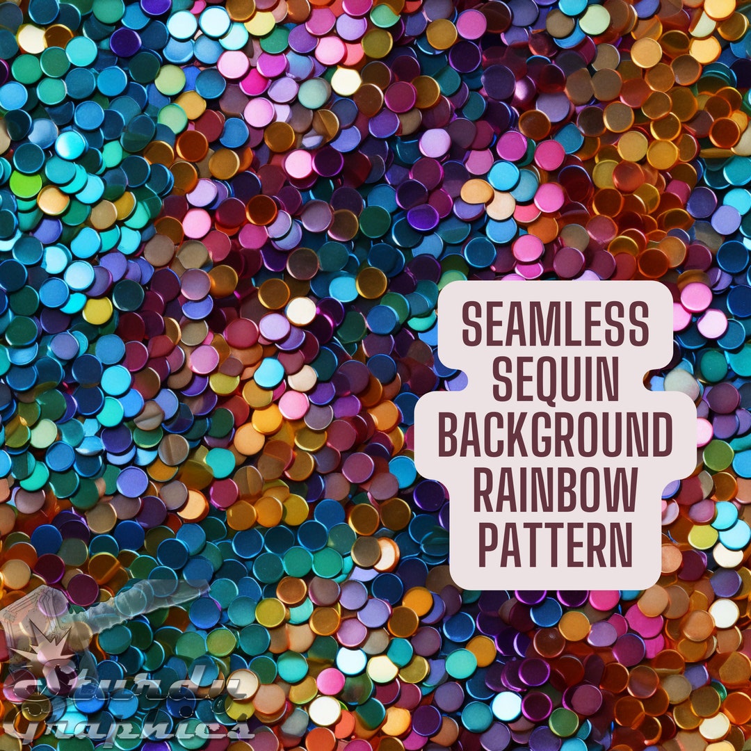 Sequin Background Seamless Pattern, Sequin Clipart, Shimmer Sequin ...
