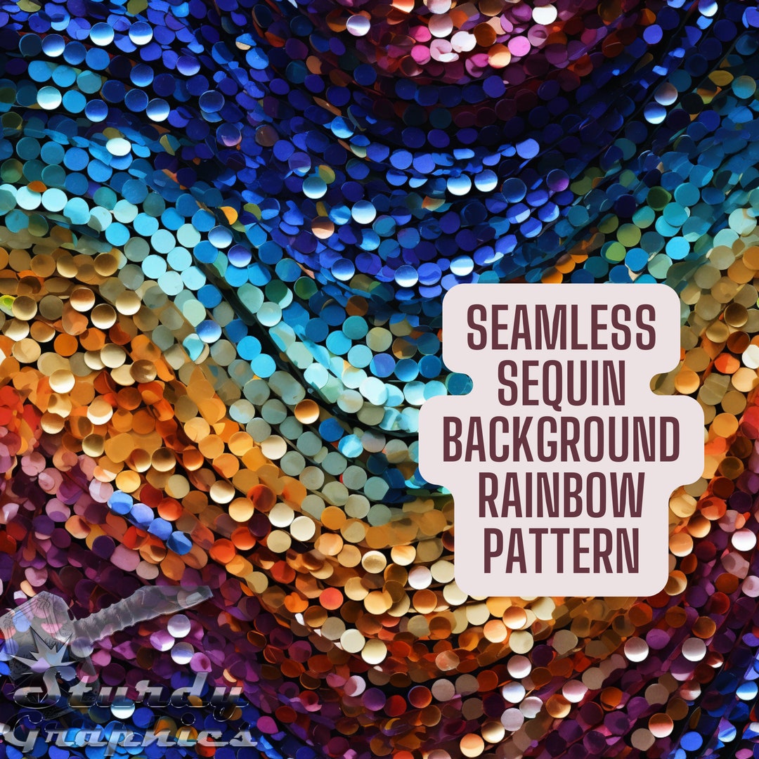 Sequin Background Seamless Pattern, Sequin Clipart, Shimmer Sequin ...