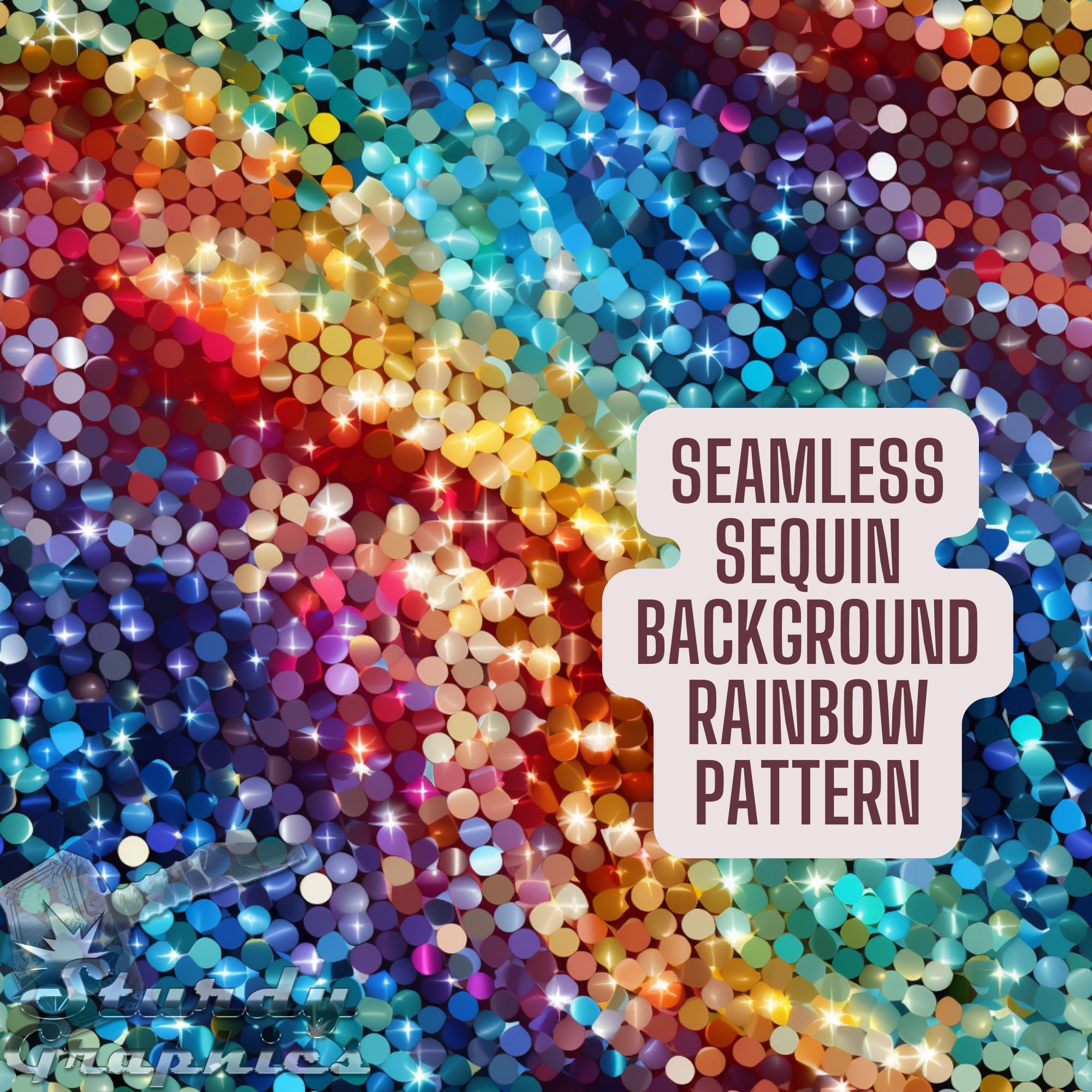 Sequin Background Seamless Pattern, Sequin Clipart, Shimmer Sequin ...
