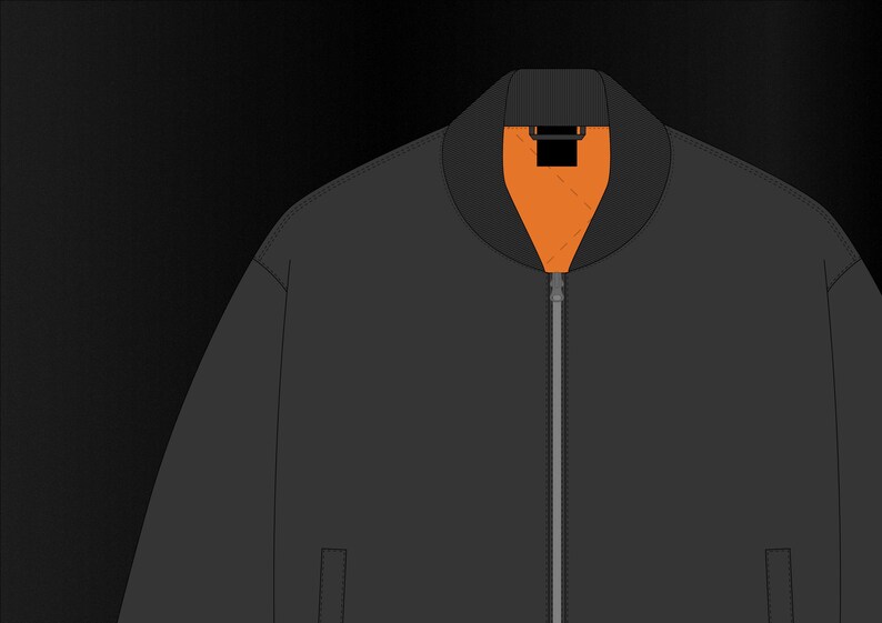 Simple Clothing Tech Pack Template CAD Package | Affordable Streetwear ...