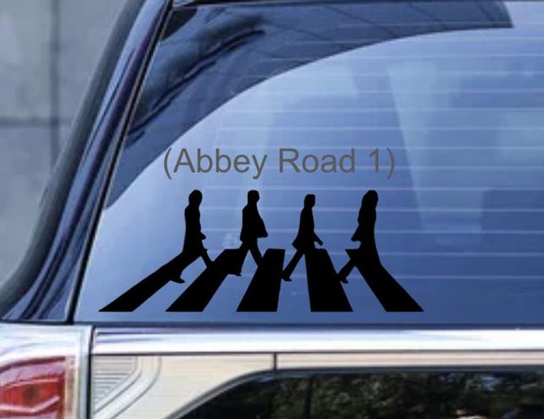 The Beatles Premium Permanent Vinyl Decals - Etsy