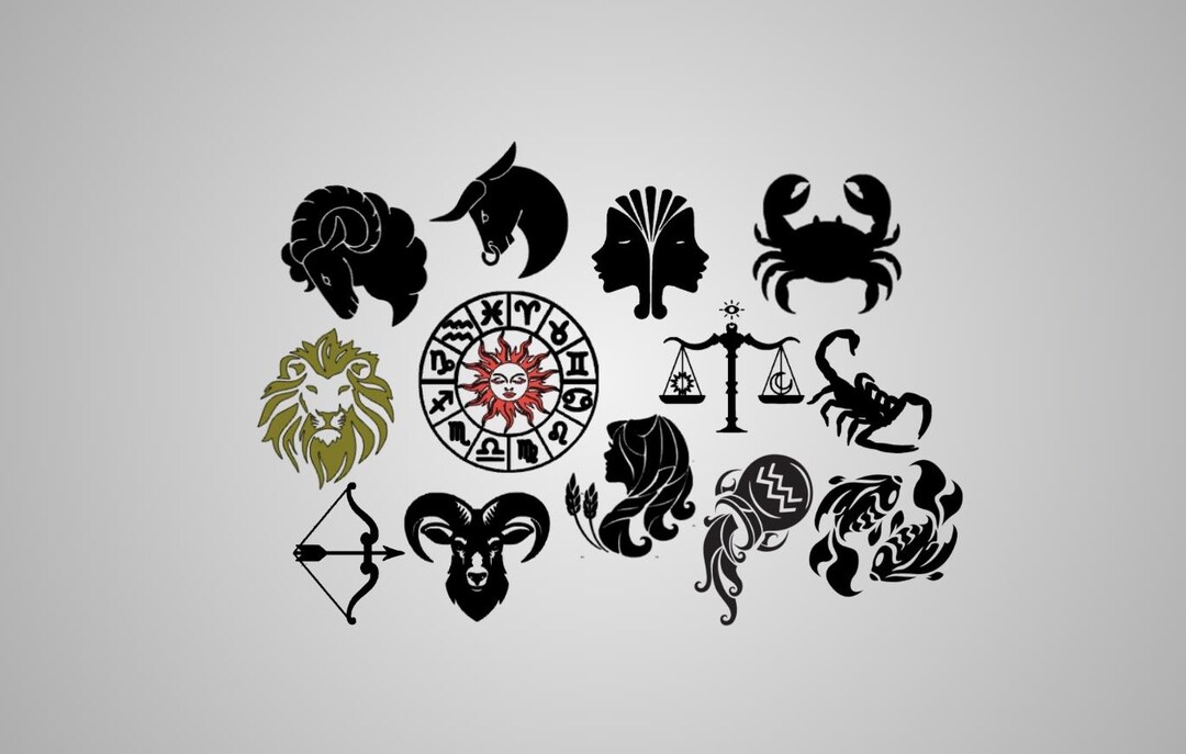 Zodiac/astrology Premium Permanent Vinyl Decals - Etsy