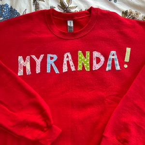 CUSTOM PATCHWORK CREWNECK - Etsy