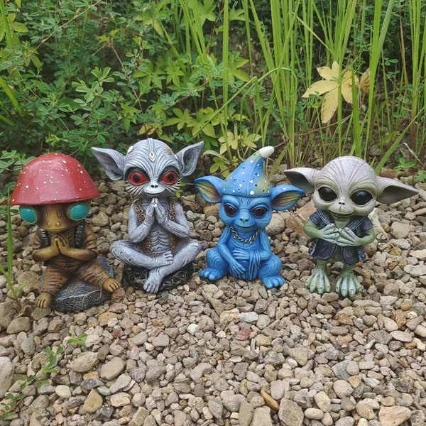Alien Statue Outdoor - Etsy