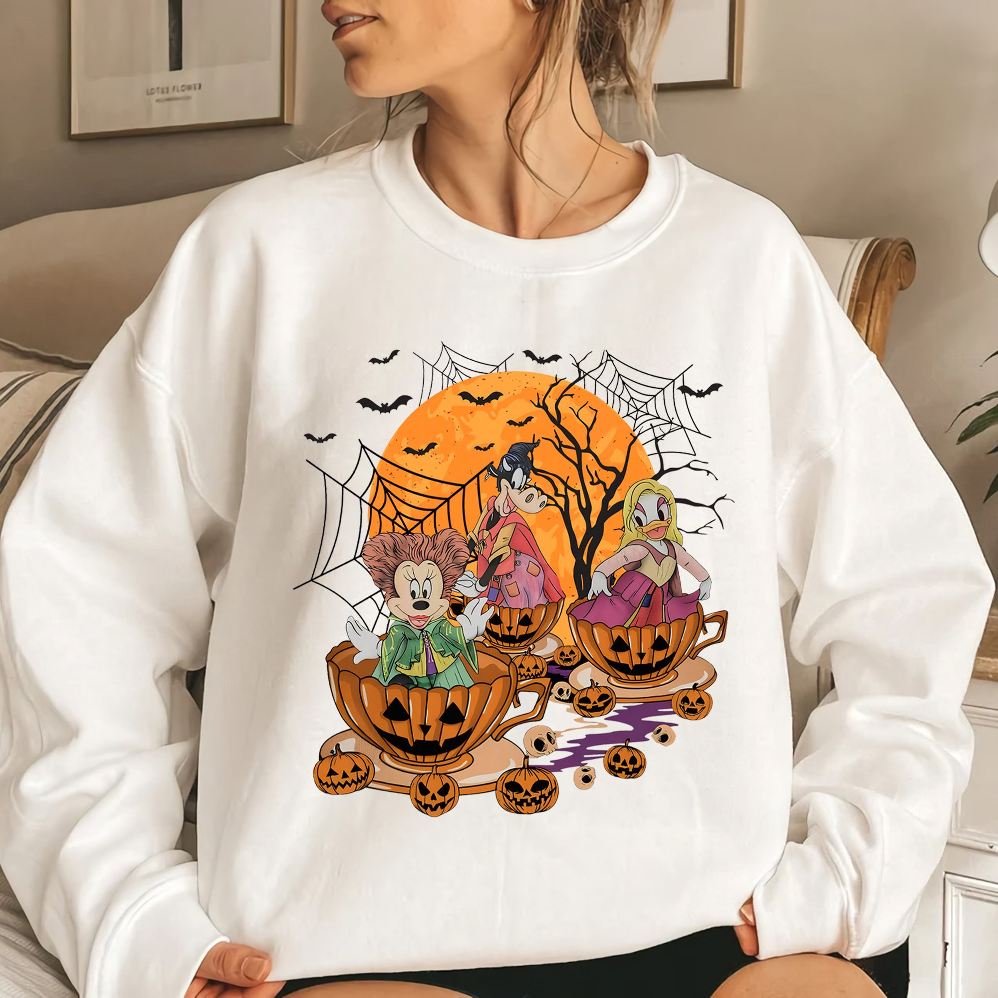 Vintage Minnie Daisy Clarabelle Hocus Pocus Sweatshirt, It's Just A ...