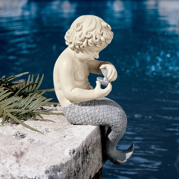 Mermaid Statue - Etsy