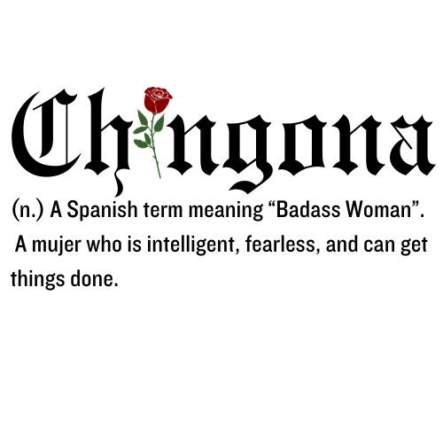 Chingona Definition SVG - Etsy